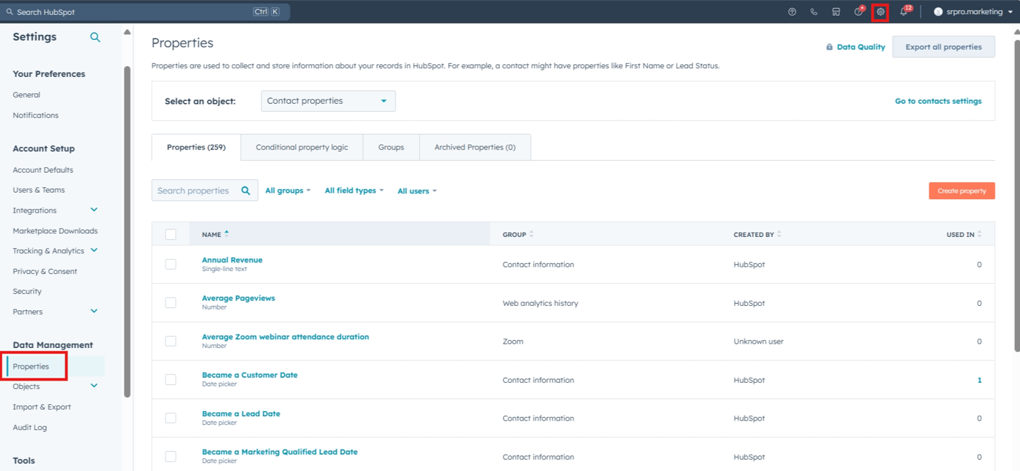 Using Conditional Logic For Enumeration Properties In Hubspot